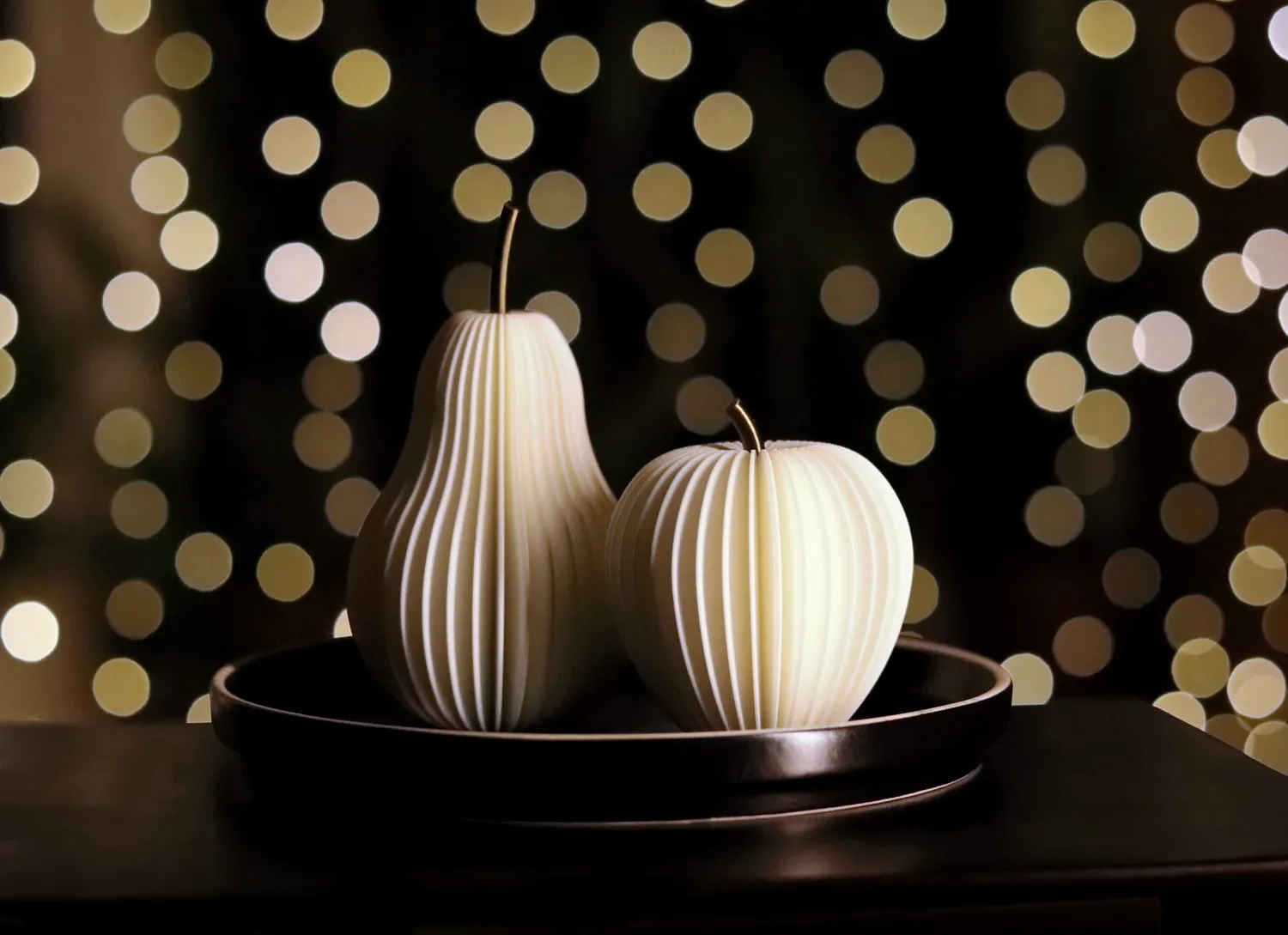 Paper Apple & Pear: Minimalist Elegant Fall Decor - Free 3D Print Model ...
