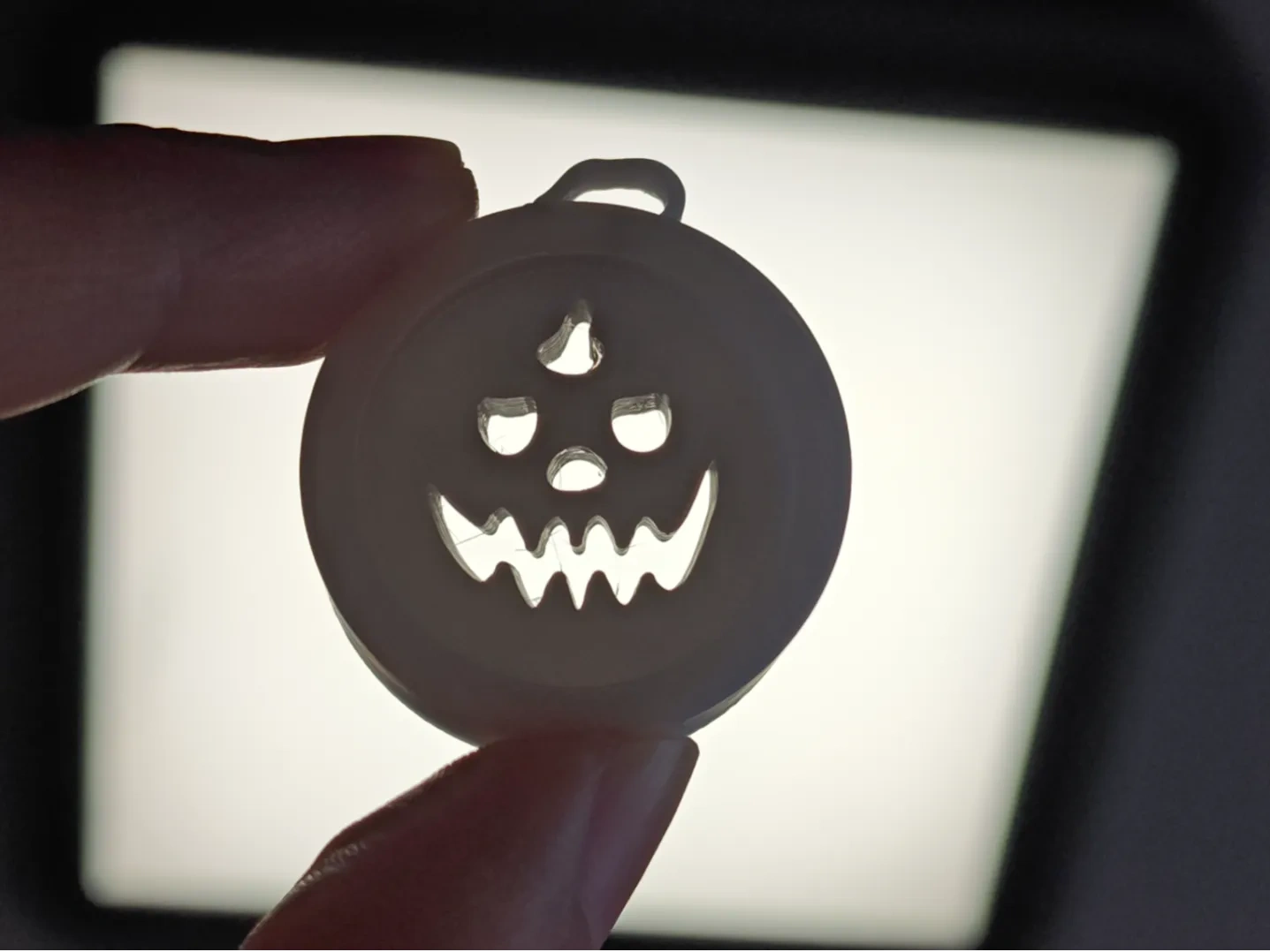 Halloween Pumpkin Keychain, Rotatable in Any Direction by user ...