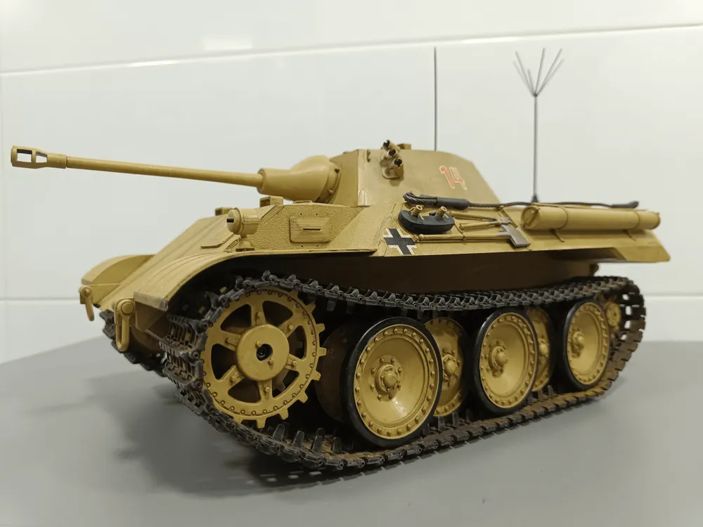 1/16 RC VK-16.02 Leopard by edumardo MakerWorld: Download Free 3D Models