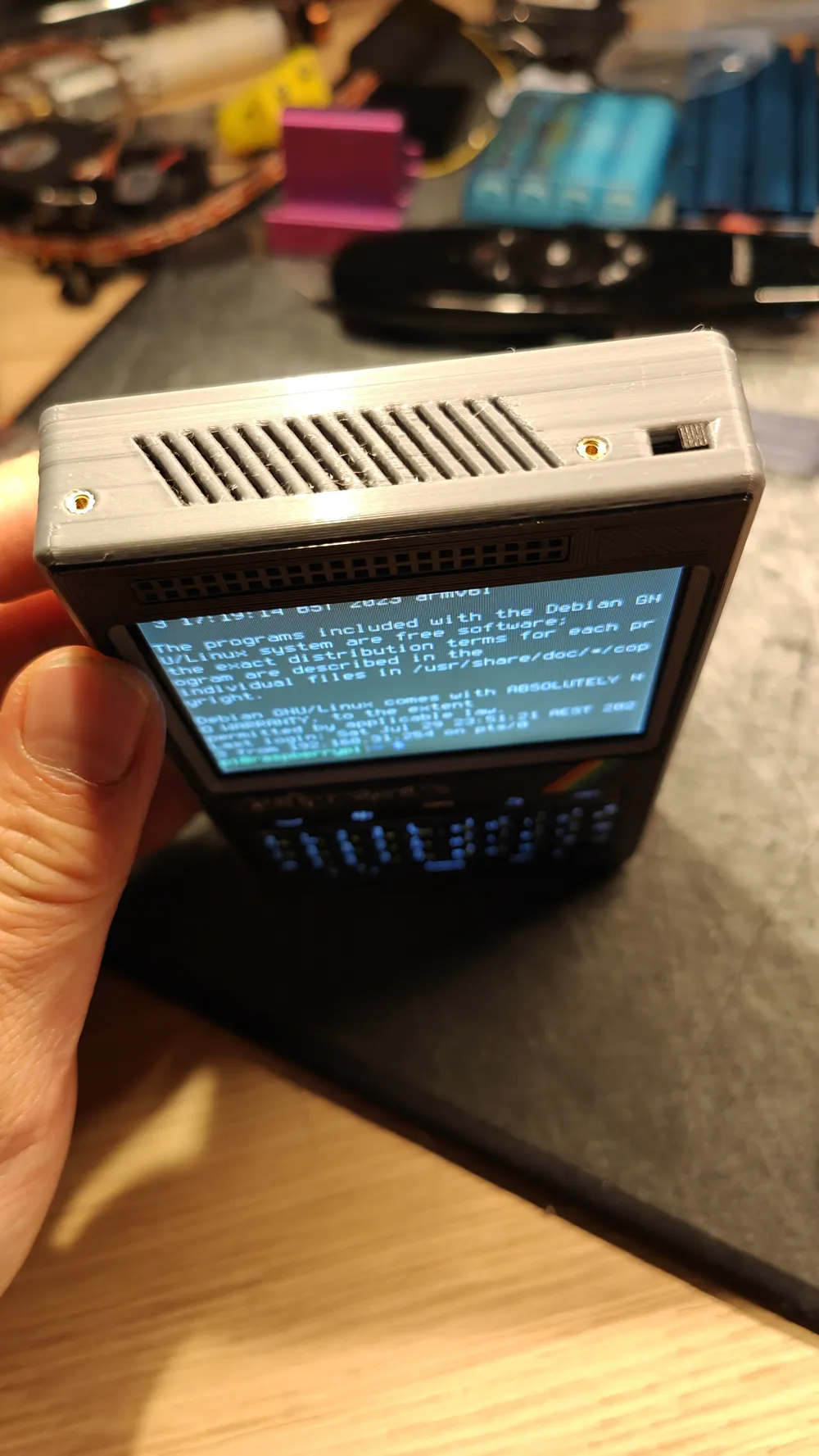 Blackberry Pi handheld cyberdeck by IMBalENce - MakerWorld