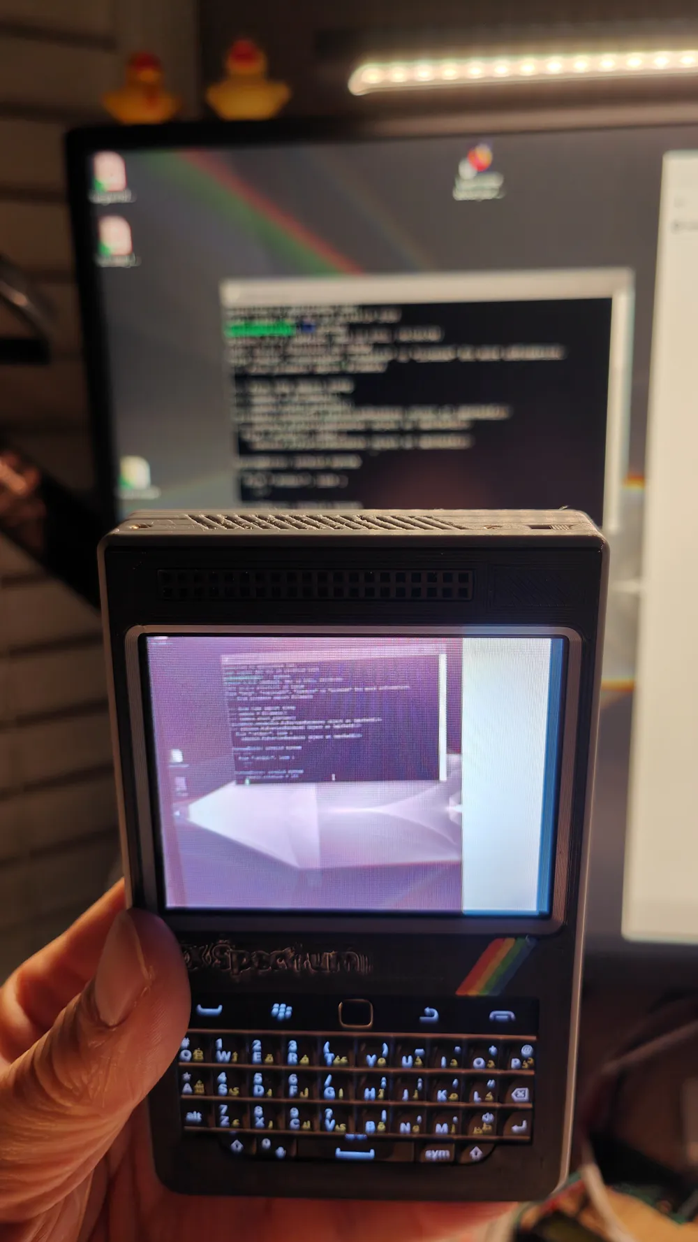 Blackberry Pi handheld cyberdeck by IMBalENce - MakerWorld