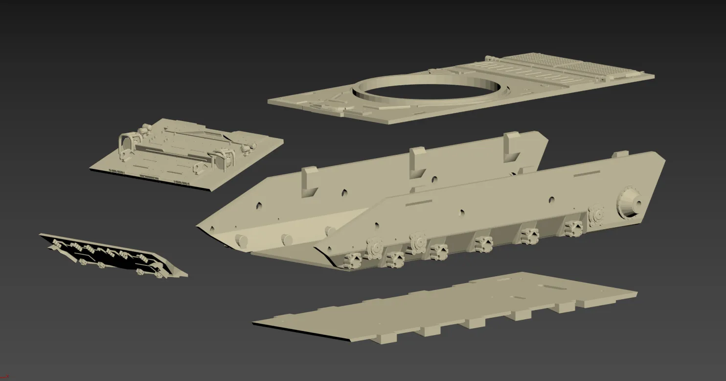 T90 tank by 老咸鱼 MakerWorld: Download Free 3D Models