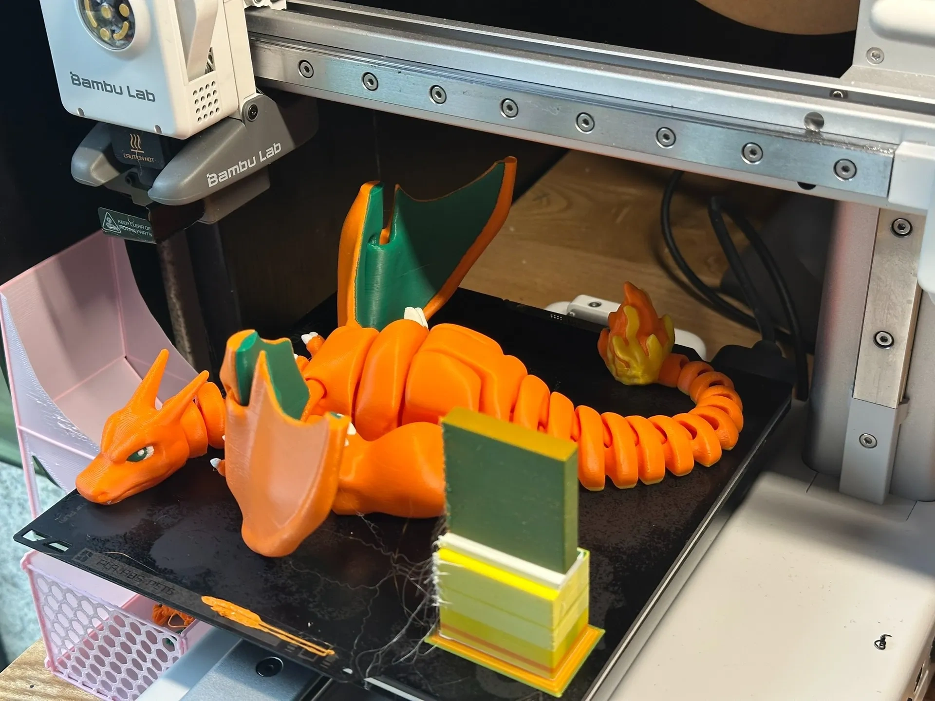 Articulated Charizard Family Portrait by user_564037508 - MakerWorld