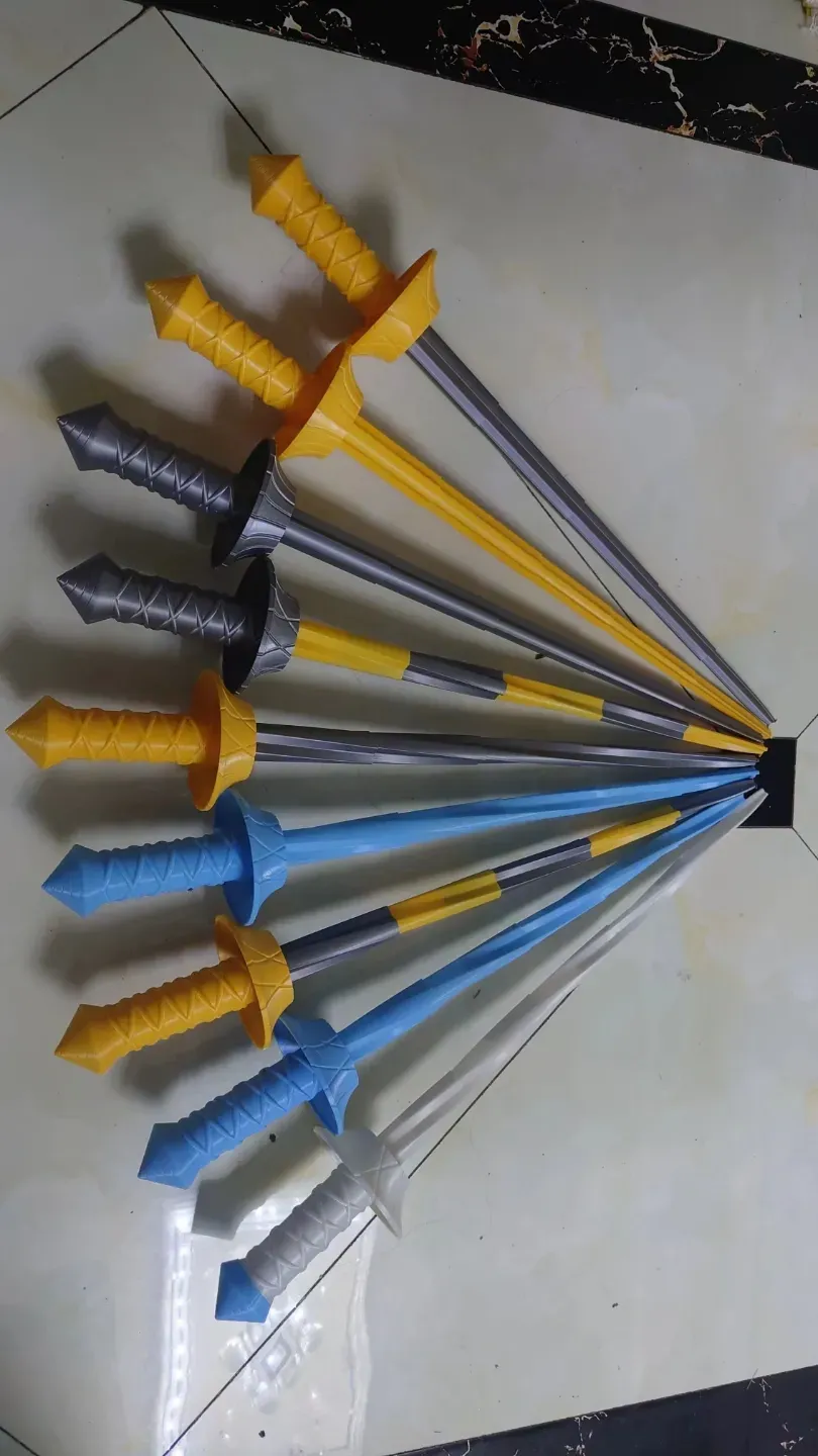 Extendable Three-Bladed Retractable Sword + Spiral Sword by 木下言叶 ...