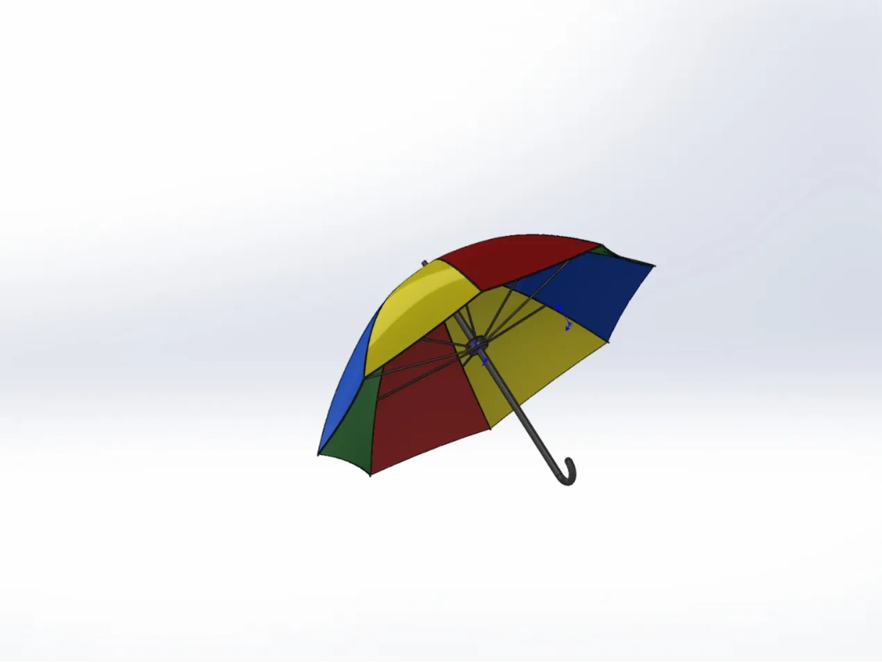 Rainbow Umbrella by user_3024428141MakerWorld: Download Free 3D Models