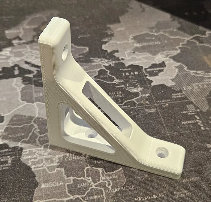 Any Size Parametric 90 Degree Shelf Bracket by Iceman - MakerWorld