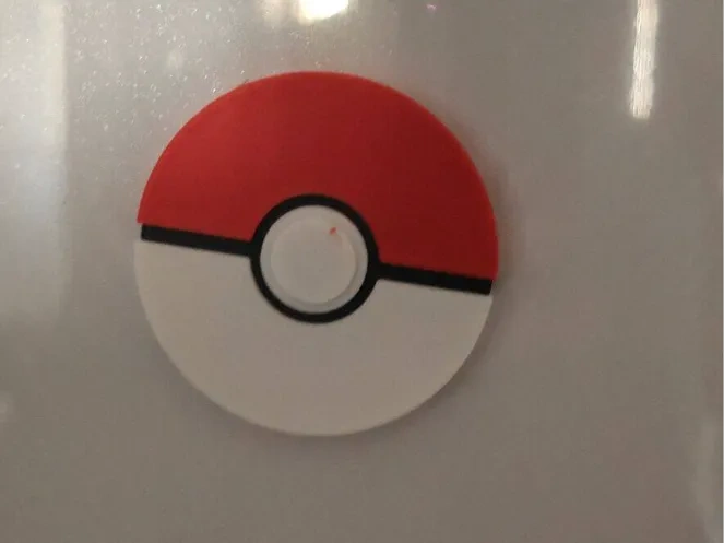 Pokeball fridge magnet by EdwardKen - MakerWorld