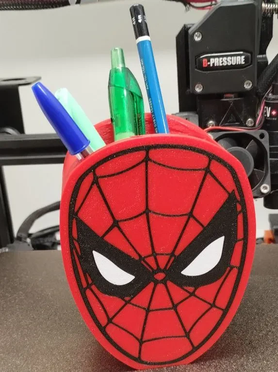 Spider-Man Pen Holder by Neuro frog - MakerWorld