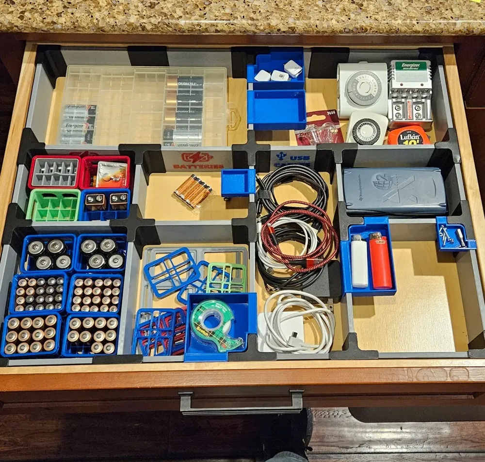 Any Size Hanging Trays for Modular Drawer Dividers Remixed by Iceman ...