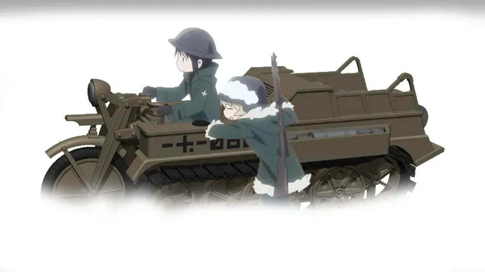 【Girls' Last Tour】SD-KFZ.2 Half-Track Motorcycle by 林嘉驹 - MakerWorld