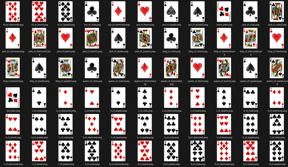 Classic playing cards full deck 54 with options Remixed by Lief_Erikson ...