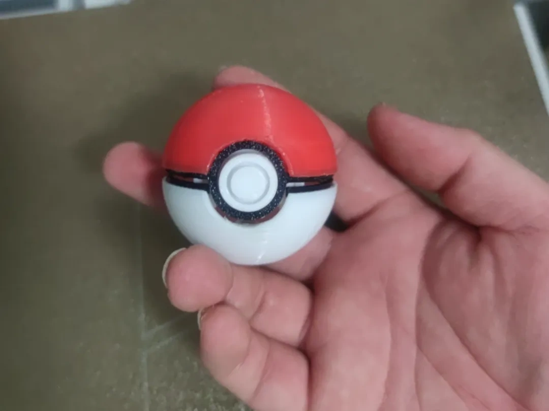 Magnetic Poké Ball by user_3855101617 - MakerWorld