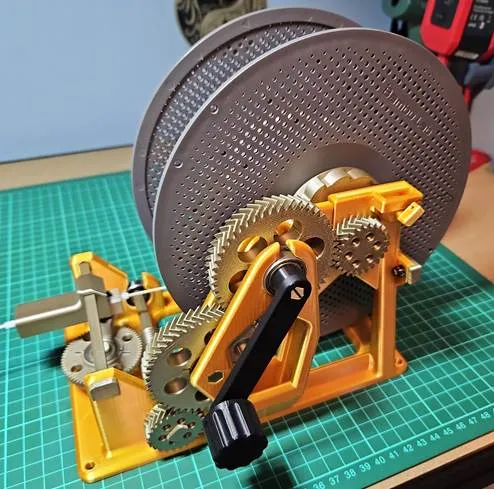 Respooler Winder V2.0 (with a difference) - Free 3D Print Model ...