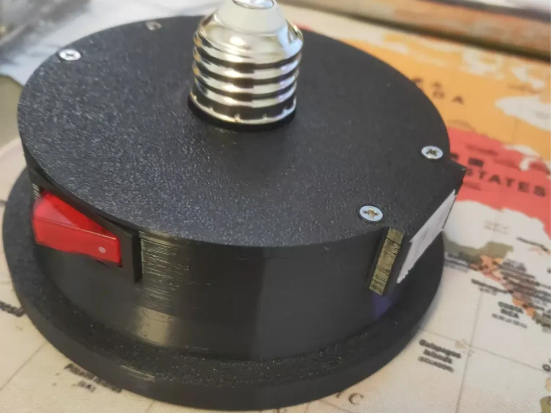 Basement Power and Lighting Combo Lamp by user_2216177502 - MakerWorld