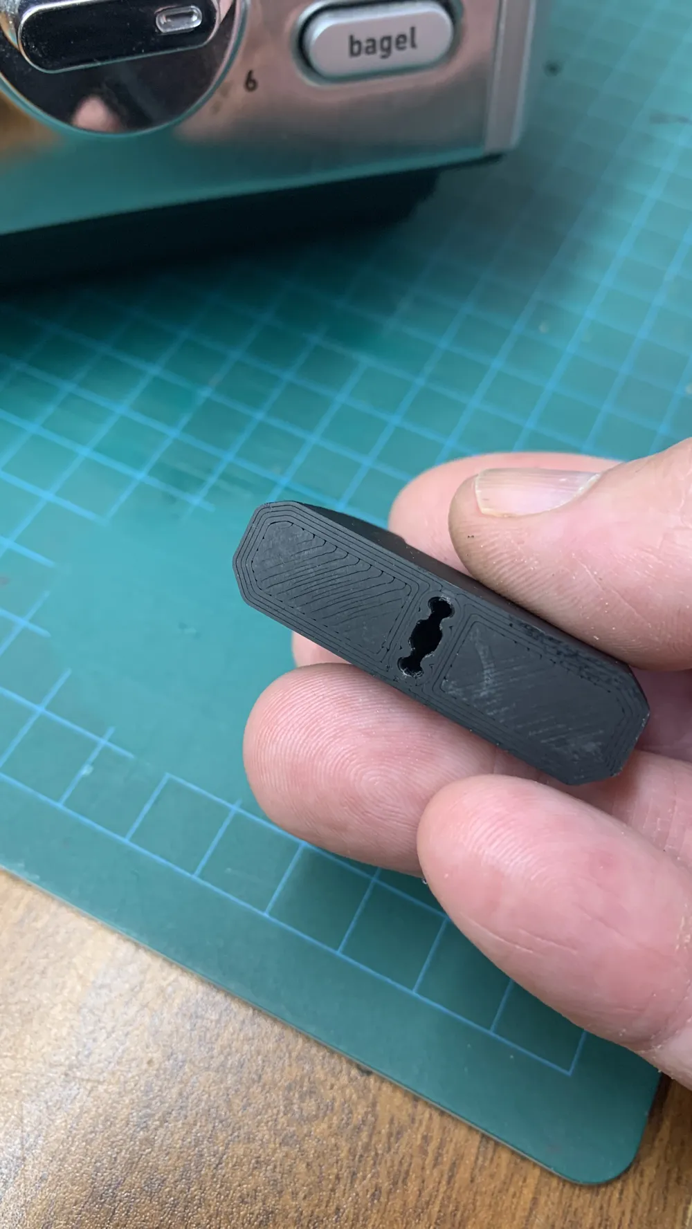 Toaster handle replacement (T-Fal) by EDNation - MakerWorld