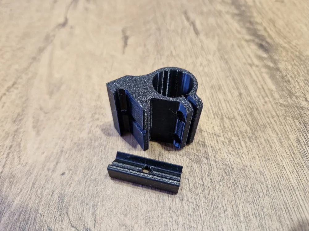 21mm Picatinny Laser/Flashlight mount Ø19mm bore by 3DMegoldasok ...