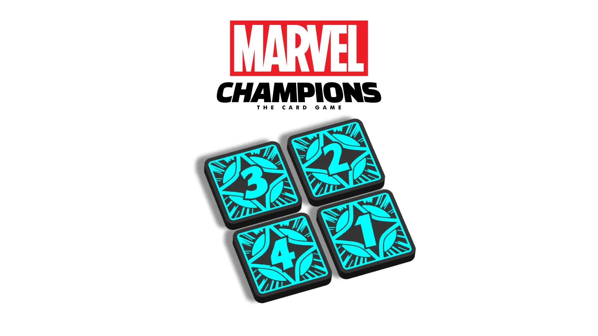 Ready / Exhausted Token Set |Marvel Champions LCG| by MrThous ...