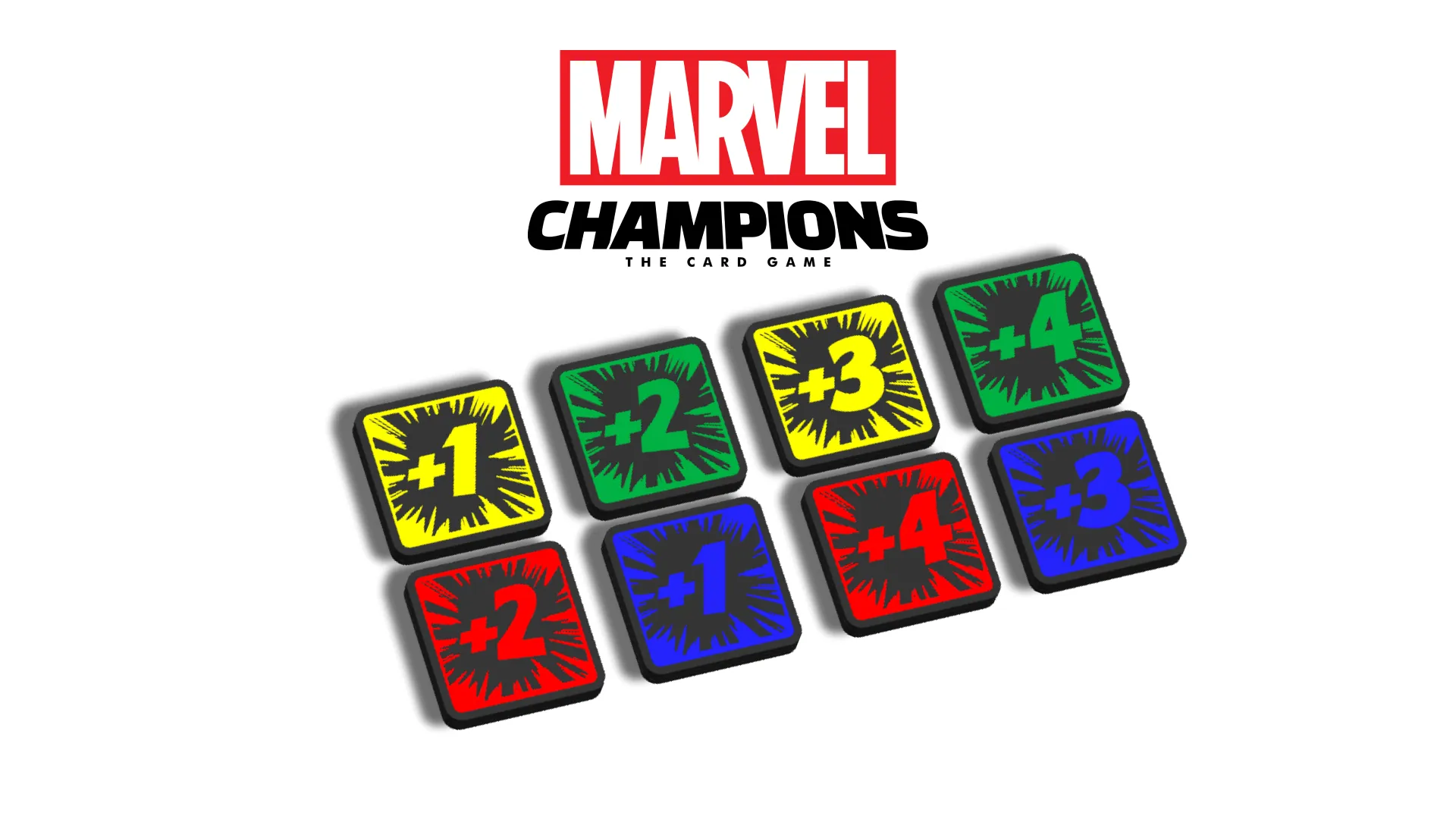 Ready / Exhausted Token Set |Marvel Champions LCG| by MrThous ...