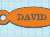 David Keychain by DDAViDD - MakerWorld