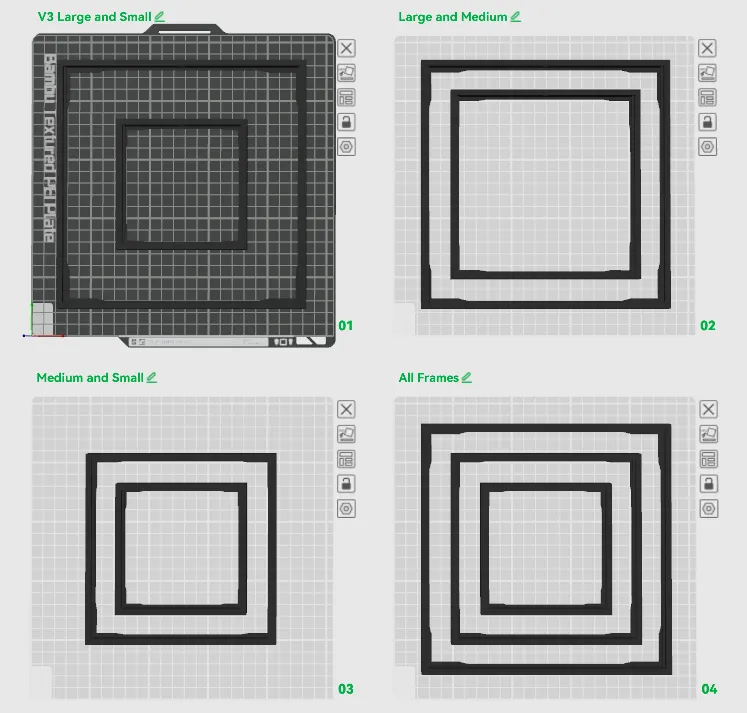 Slim & Fancy - Friction Fit Frame - Free 3D Print Model - MakerWorld