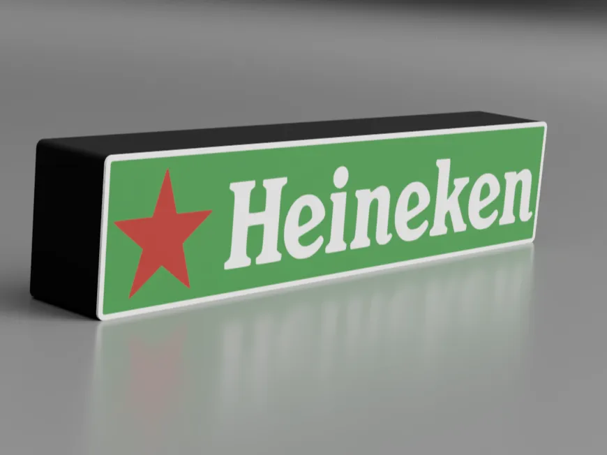 Heineken Light Box by PrintManufaktur - MakerWorld