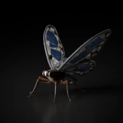 Conceptual Robotic Butterfly by deciduus - MakerWorld