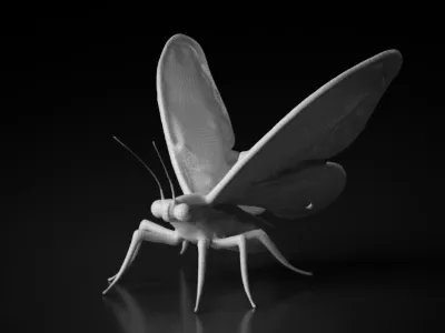Conceptual Robotic Butterfly by deciduus - MakerWorld