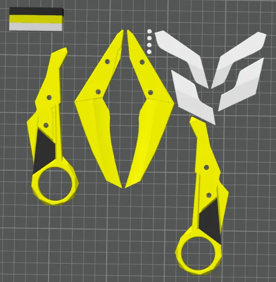 Valorant Prime Karambit Remixed by Freecaller - MakerWorld