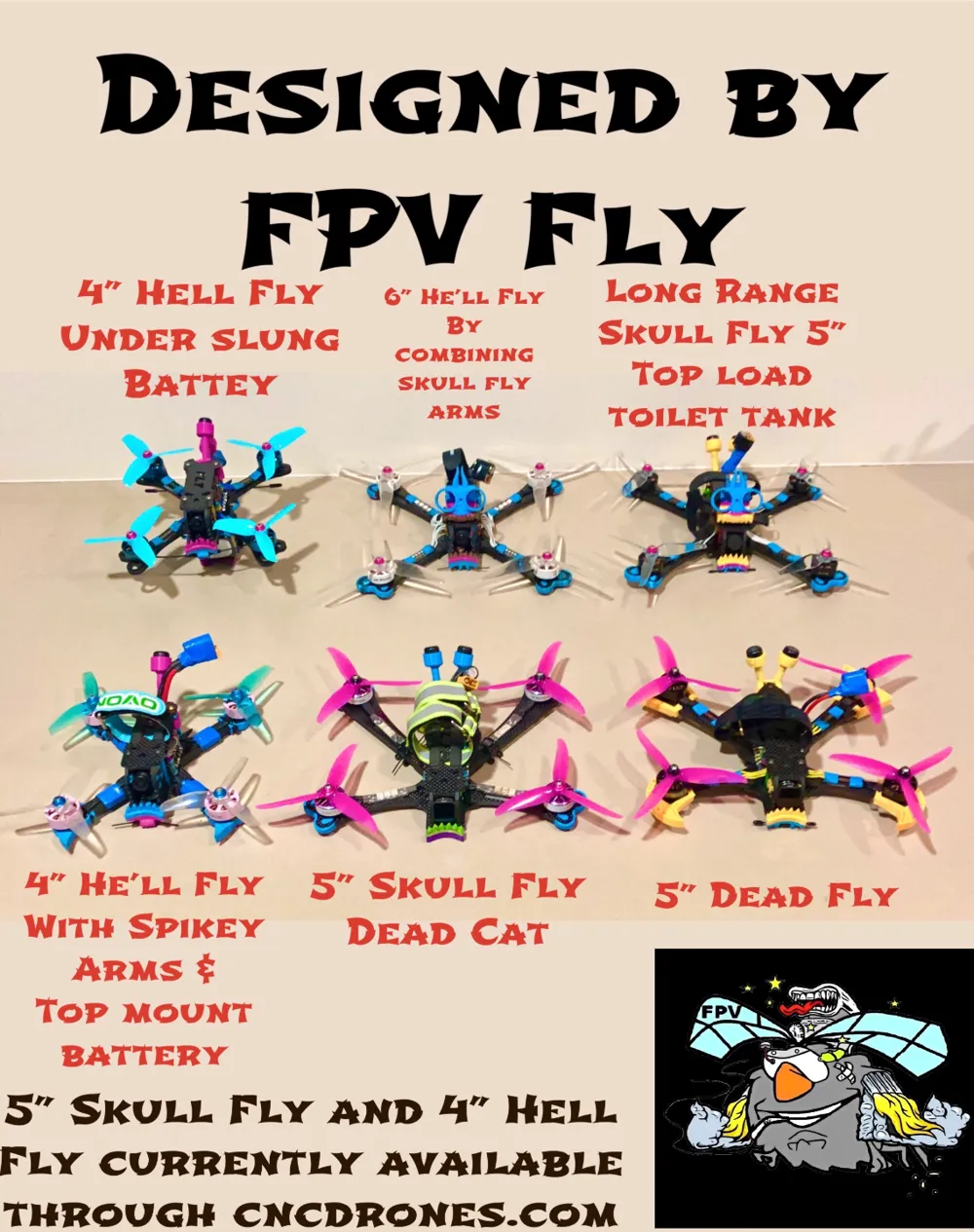 Dead Fly antenna mounts by FPV FLY - MakerWorld