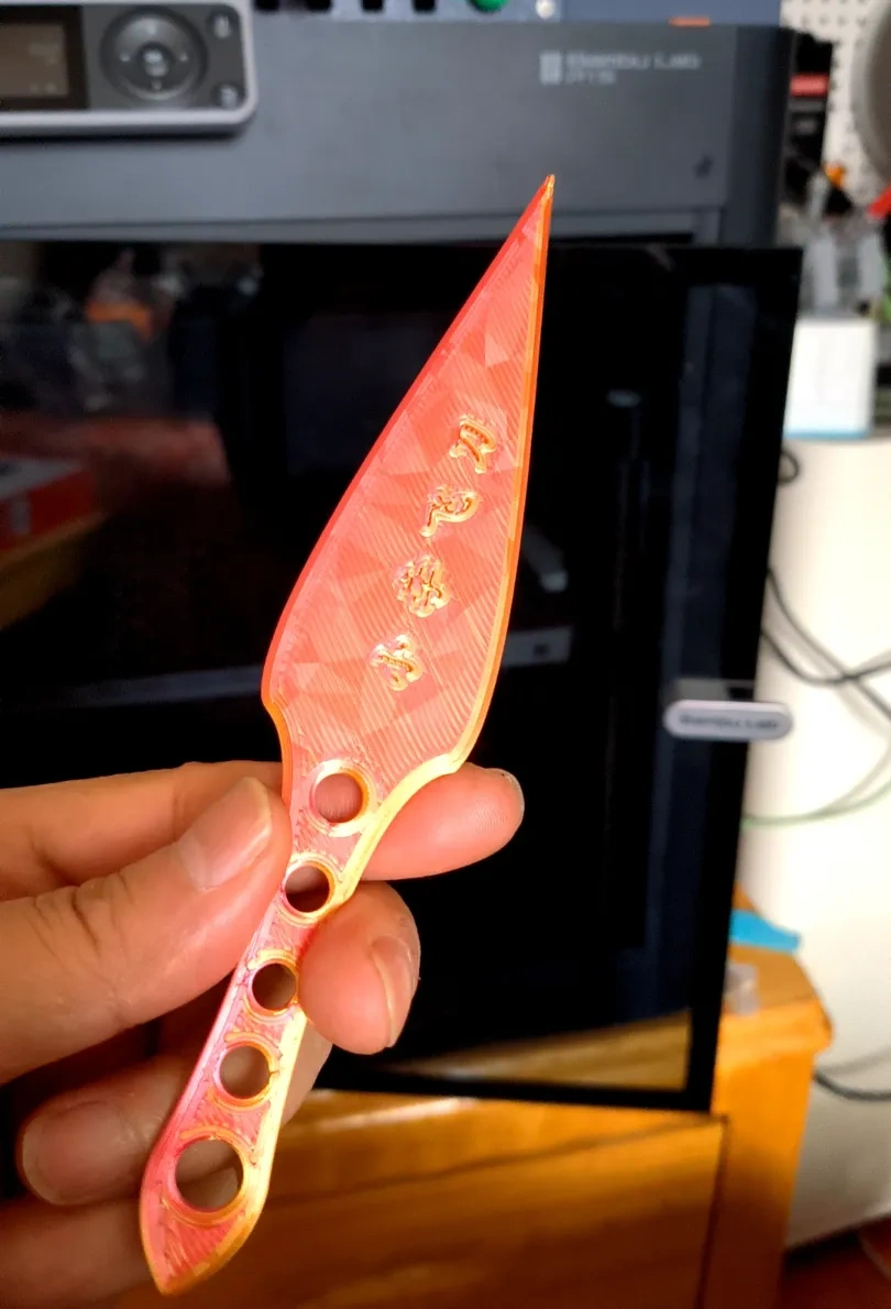Little Li's Flying Knife by tim050515 - MakerWorld