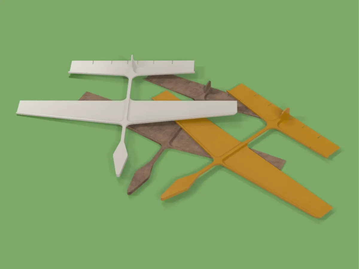 Flyable Airplane, Aircraft No. 002 - Free 3D Print Model - MakerWorld