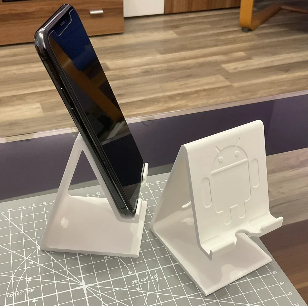 Phone stand - Free 3D Print Model - MakerWorld