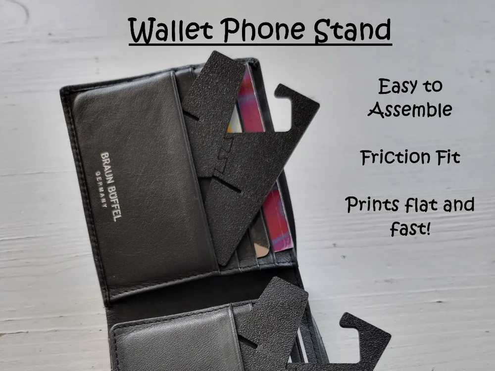 Wallet Phone Stand by Tandomayo - MakerWorld