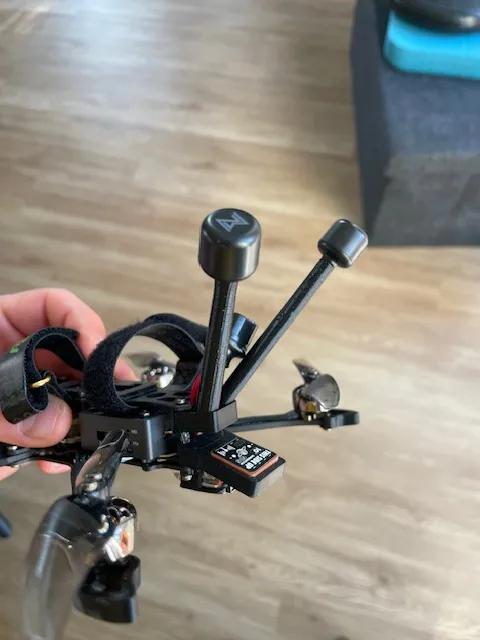 Flywoo Explorer LR4 Walksnail Dual Antenna Mount by Pasu_FPV - MakerWorld