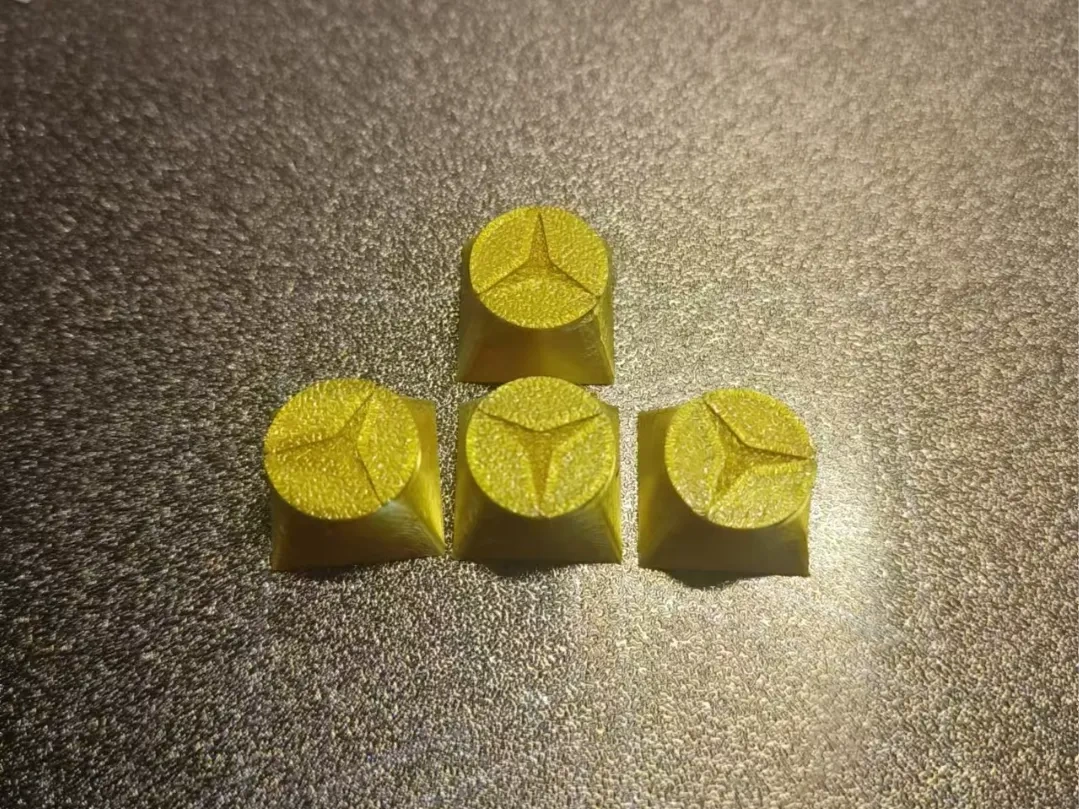 Mercedes Benz Keycaps Three-Pointed Star Keyboard Caps by 残月 - MakerWorld