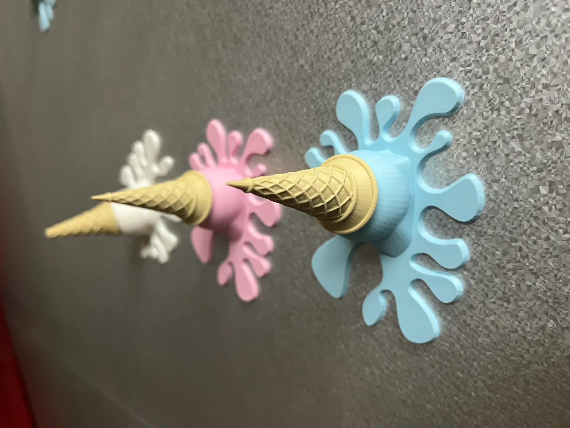 Ice Cream Magnetic Refrigerator Sticker by 拜托助力 - MakerWorld