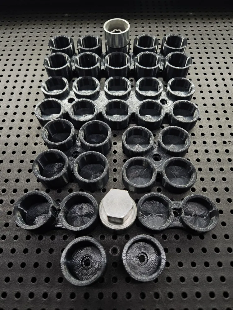 Tool-Grid 19mm Wheel Lock Key Tray Set by James Donovan MakerWorld ...