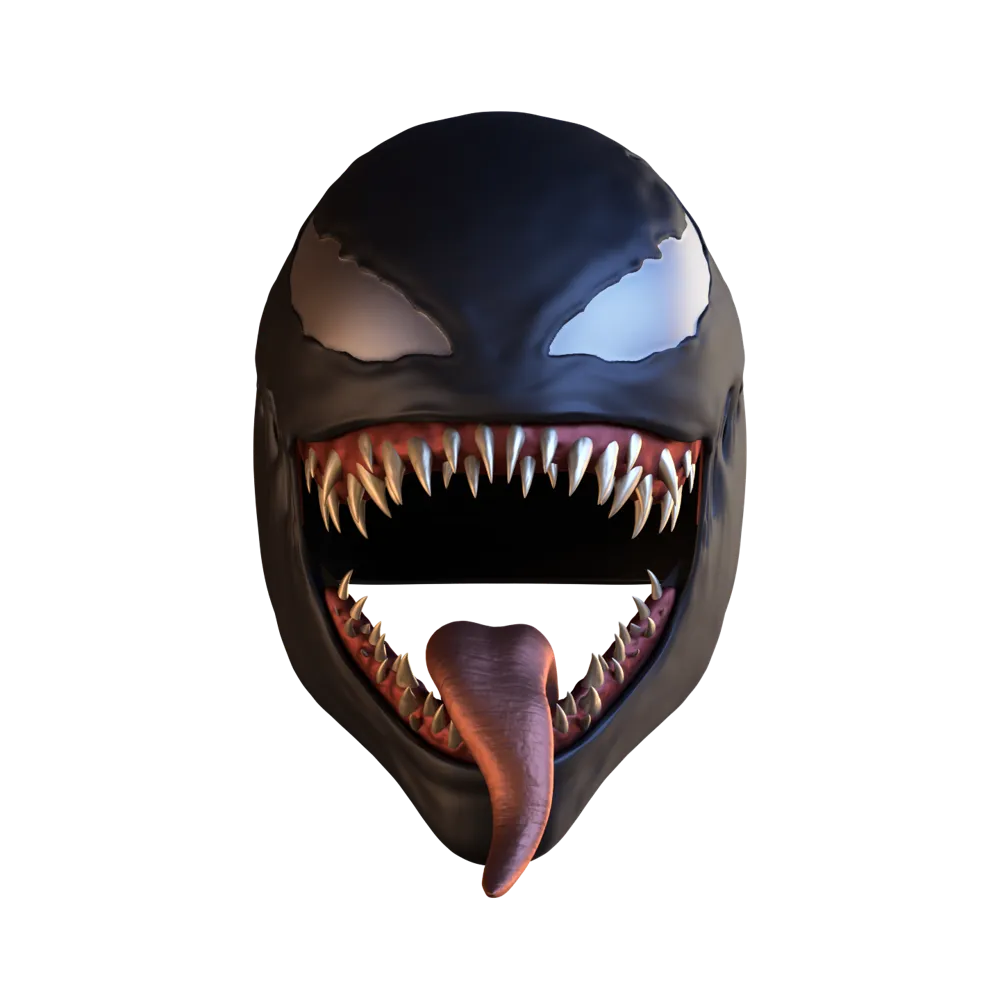 VEK3D Venom Helmet by VEK_3D - MakerWorld