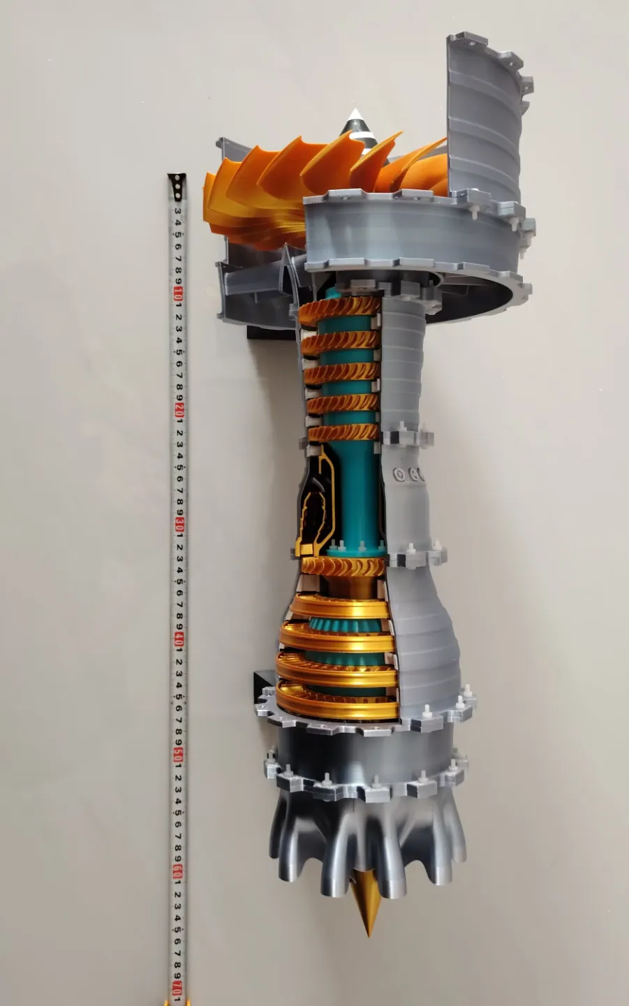 Jet+Engine+Model+for+Kit-006 Remixed by 呆呆的树袋鼠 - MakerWorld