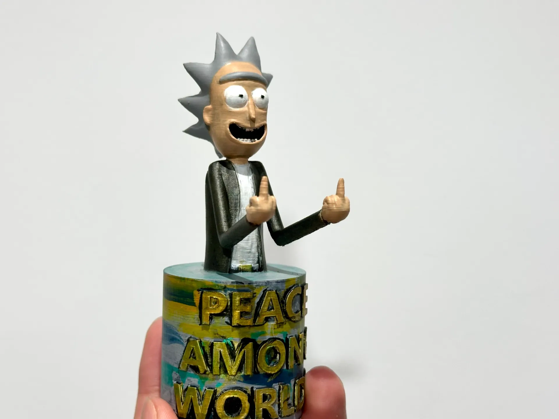 RICK peace among world by user_3015541098 - MakerWorld