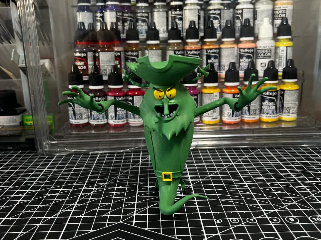 Spongebob Halloween Flying Devil Assembled Figure by CC - MakerWorld