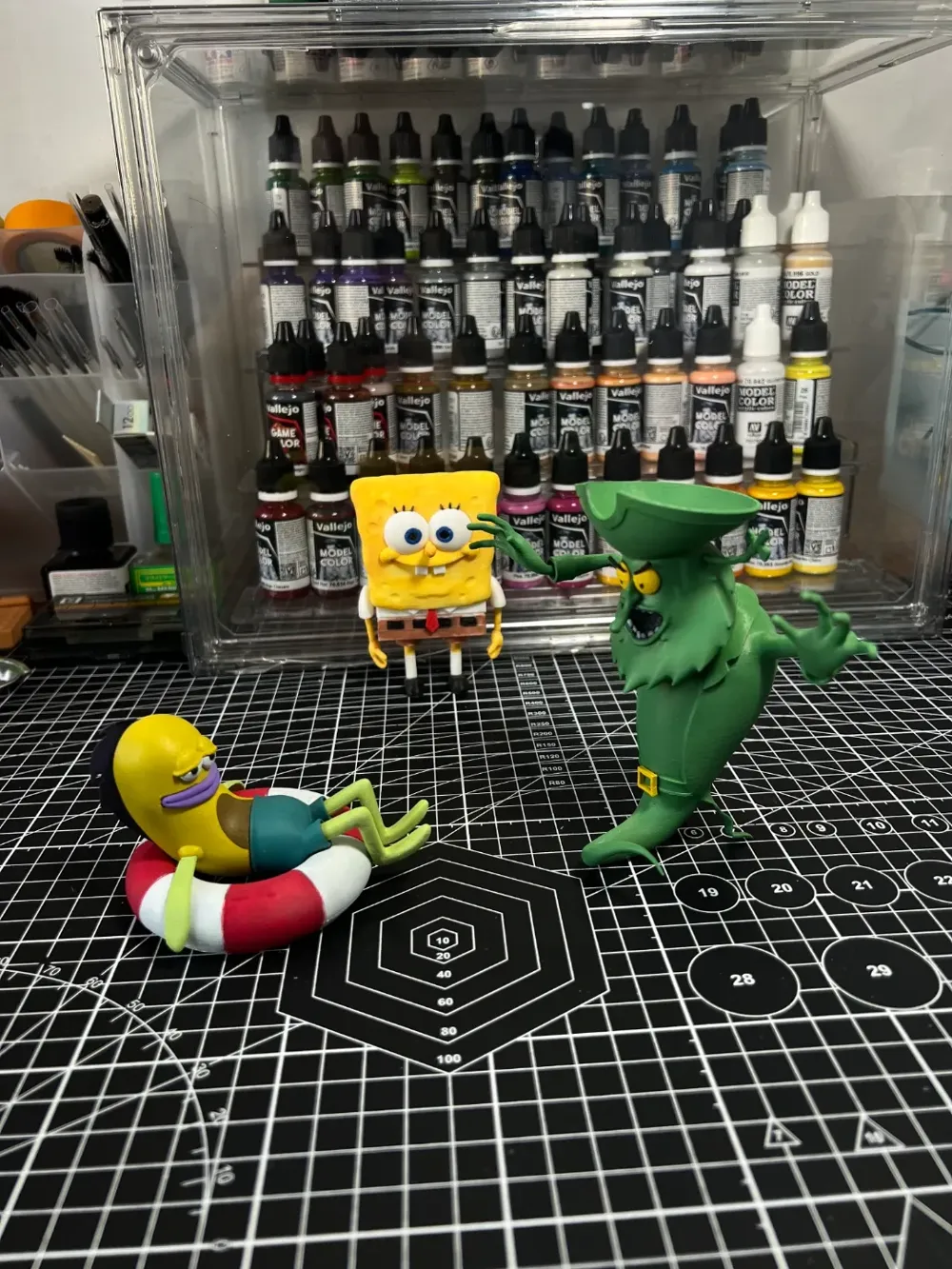 Spongebob Halloween Flying Devil Assembled Figure by CC - MakerWorld