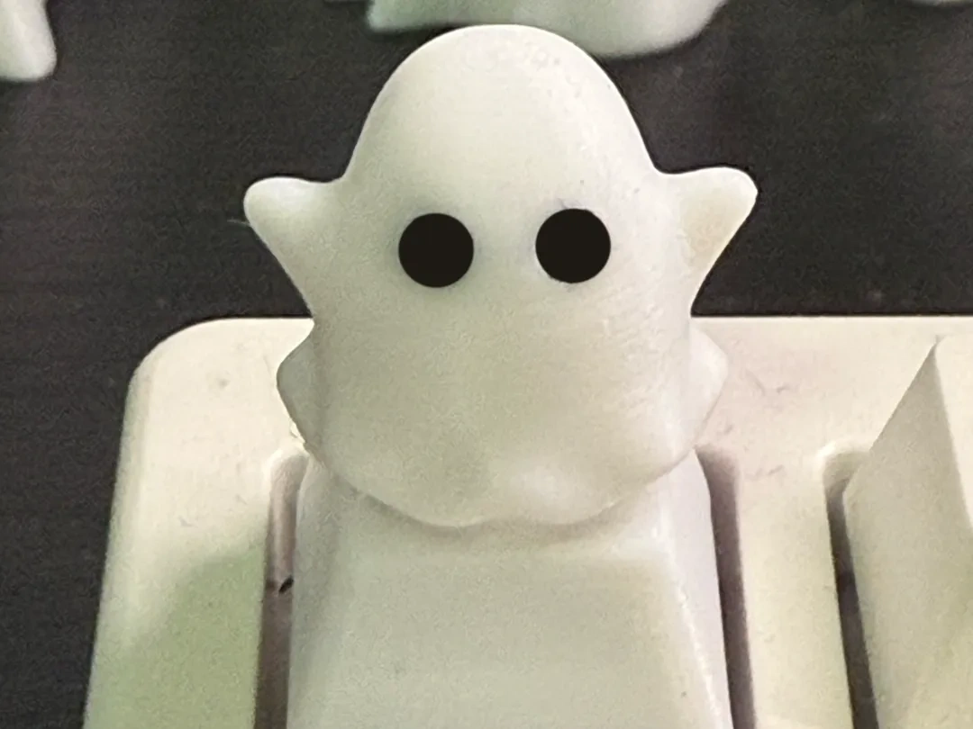 Halloween Ghost Keycap by Tien MakerWorld: Download Free 3D Models