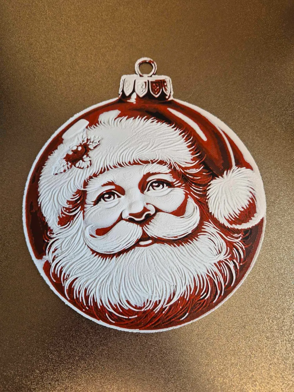 santa bauble by Dano - MakerWorld