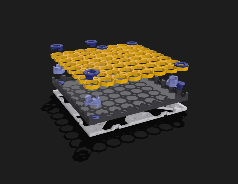 Wonderwall Multiboard Panel Remixed by David D MakerWorld: Download Free 3D Models