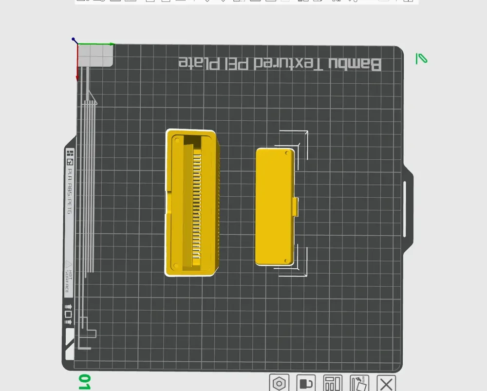 VentBox “Cigarette Box” Bambu X1C Rear Exhaust Purification Filter by ...