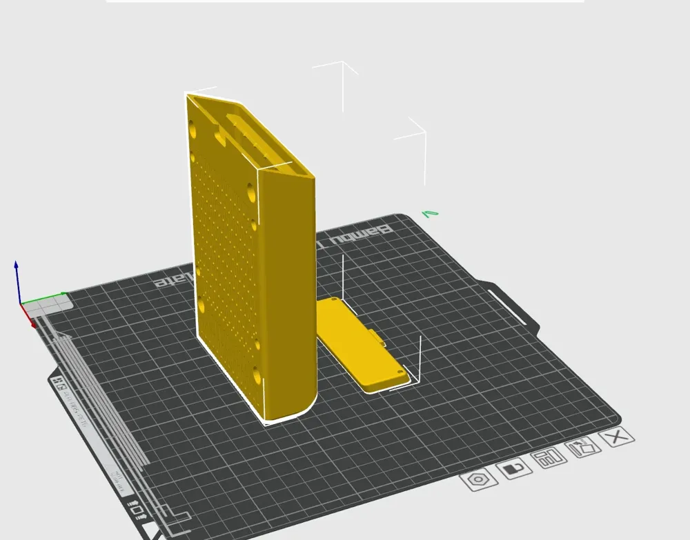 VentBox “Cigarette Box” Bambu X1C Rear Exhaust Purification Filter by ...