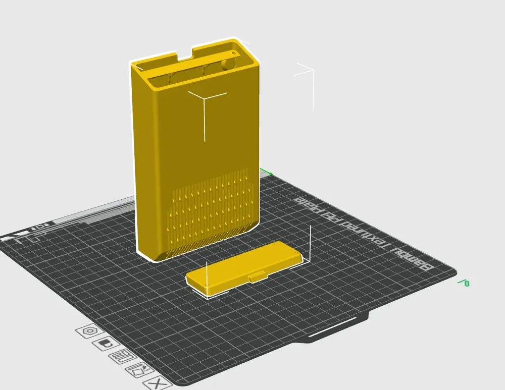 VentBox “Cigarette Box” Bambu X1C Rear Exhaust Purification Filter by ...