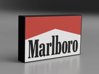 Marlboro Light Box by PrintManufaktur - MakerWorld