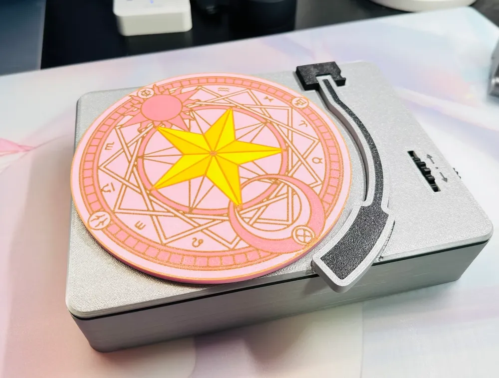 Star Magic Circle Display Turntable Remixed by 不了了之 MakerWorld ...